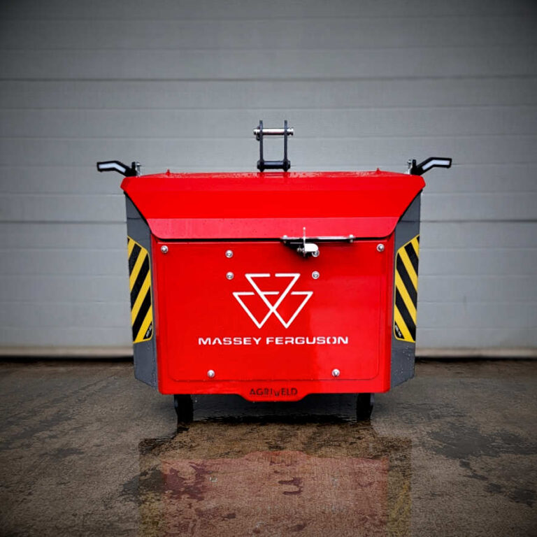 Market leading transport boxes for tractors and Unimogs