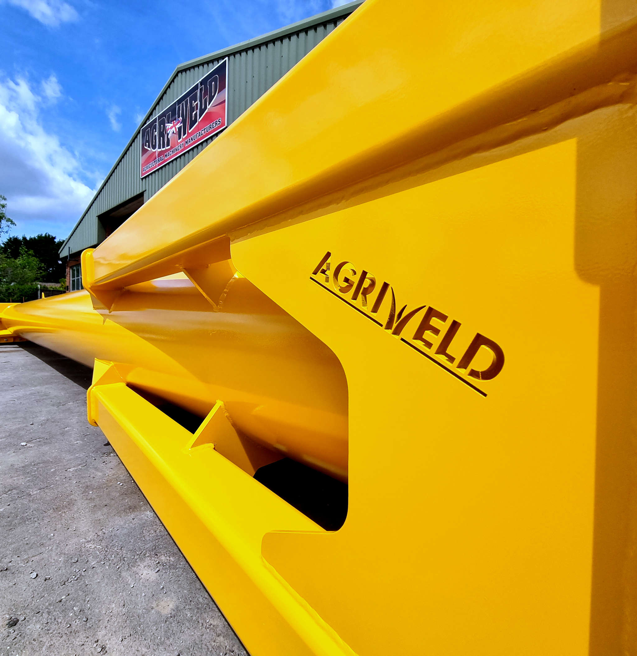 A range of material pushers, grain pushers and breakers