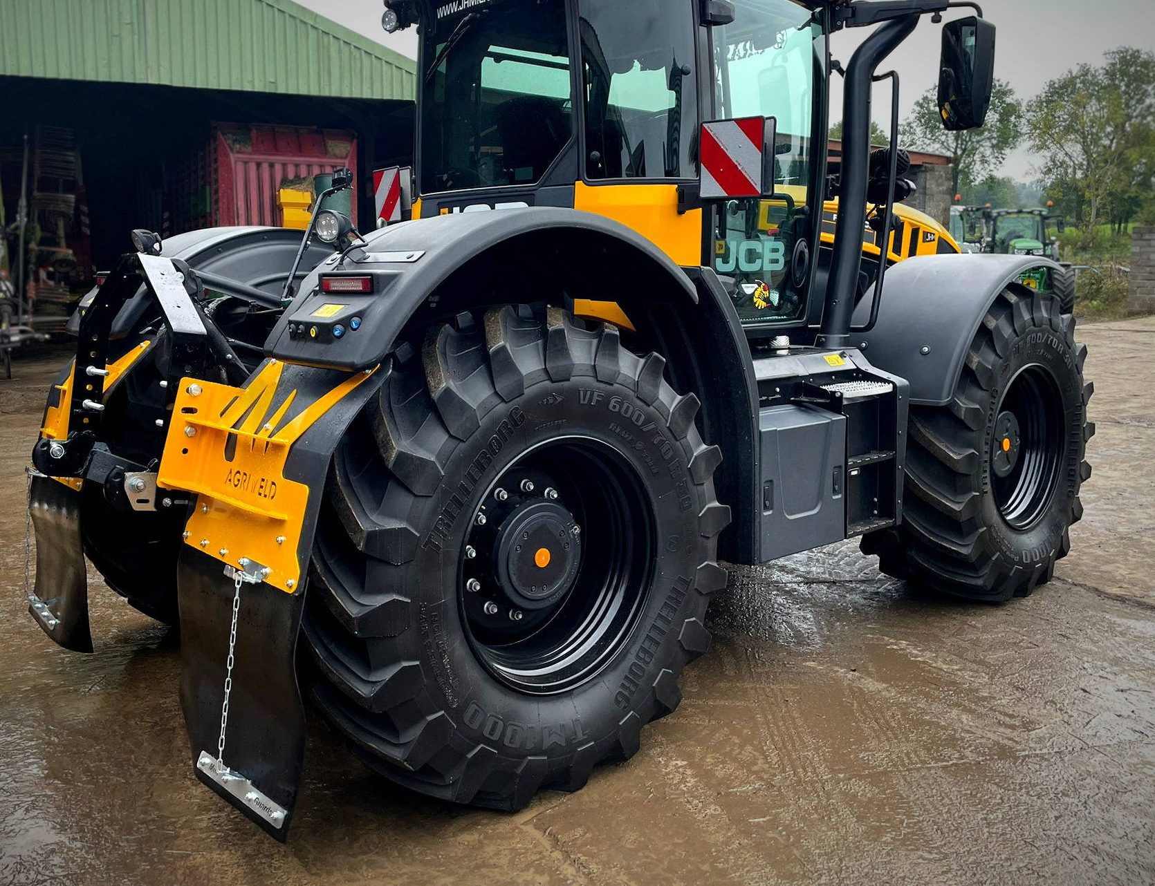 Mudguards offer protection against dirt and debris