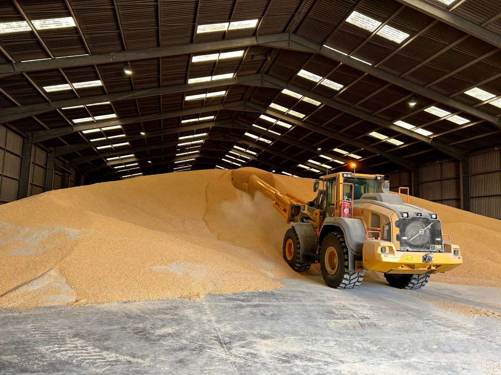 A range of material pushers, grain pushers and breakers