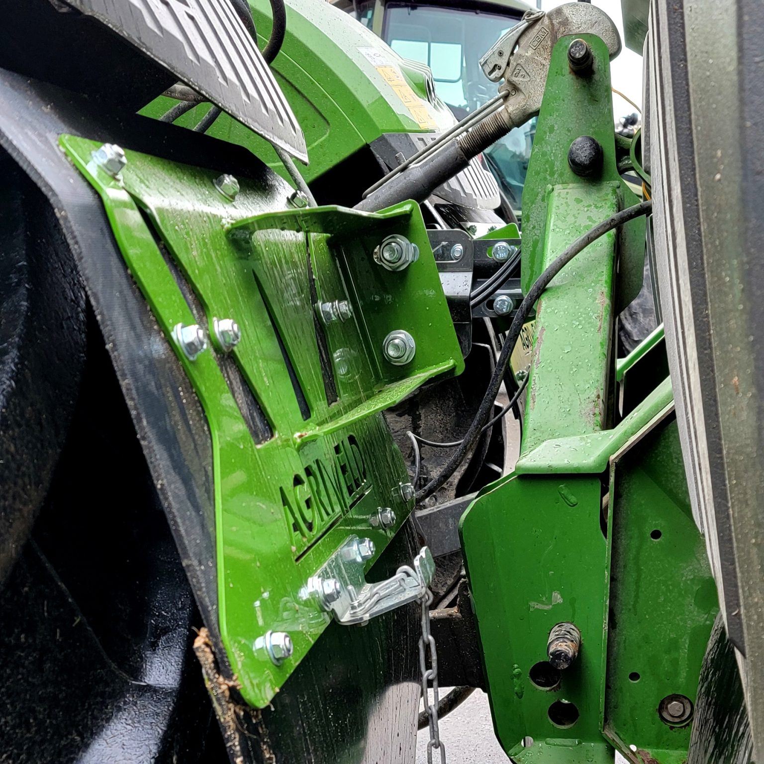 Mudguards offer protection against dirt and debris